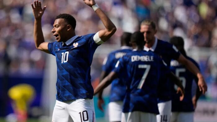 Iraq boss jokes about plan to stop Mbappe